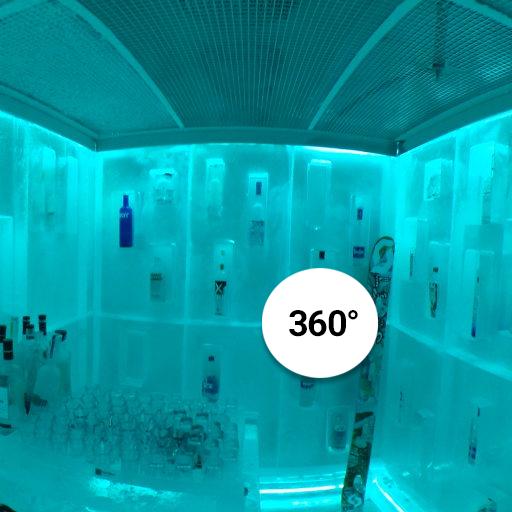 Ketel One Vodka Ice room in Whistler BC Canada captured by...