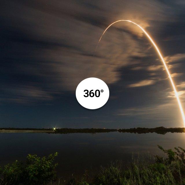 OA-6 Launch via an Atlas V rocket. The cygnus OA-6 capsule...