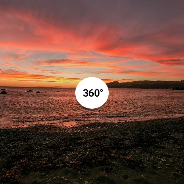 Moa Sunset shot in Wellington, New Zealand on the 15th January 2017.