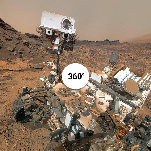 Curiosity on Mars - solar day 1463 After doing the drill di...
