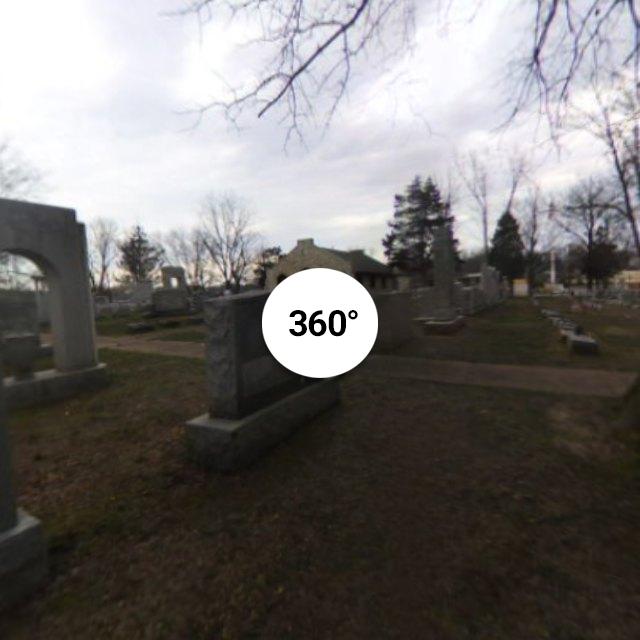 People driving by the Chesed Shel Emeth cemetery in St. Louis...