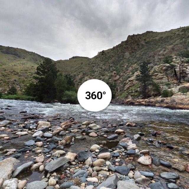 Poudre River, Ansel Watrous Campground, Larimer County, Colorado