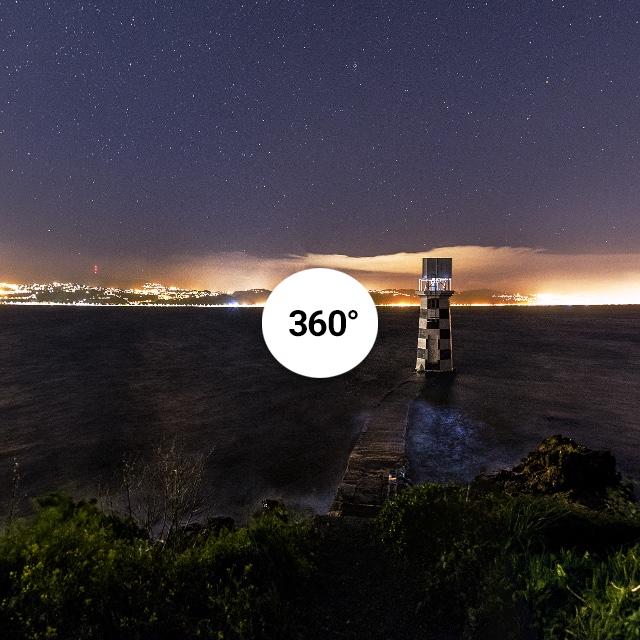 Point Halswell lighthouse in Wellington New Zealand. Shot with...