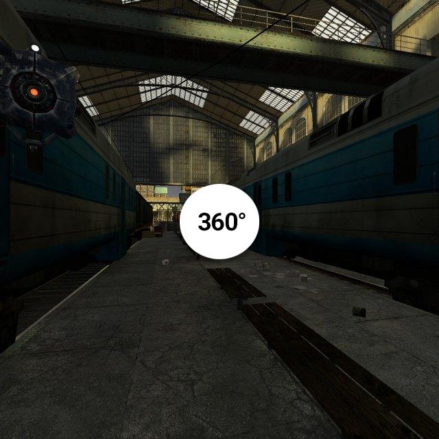 Train station, #City17, #Half-Life 2