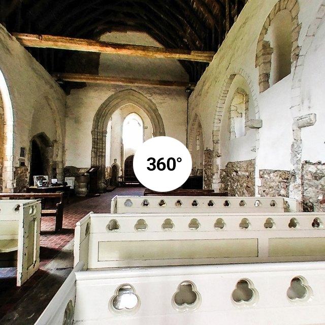 Deserted Church - Burham - Kent - UK Camera - LG360 Edited in Affinity