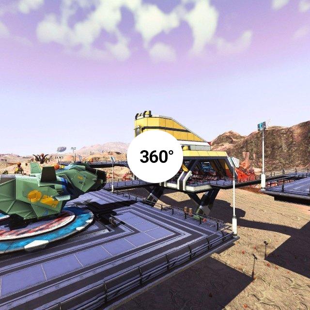 Trade Outpost in No Man's Sky