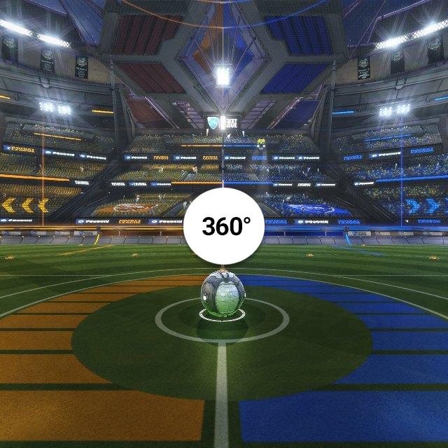 =| Rocket League |= ~2017 "Champions Field" map.