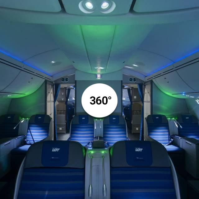 Boeing 787-8 Dreamliner - VIP class The plane (SP-LRA) belo...