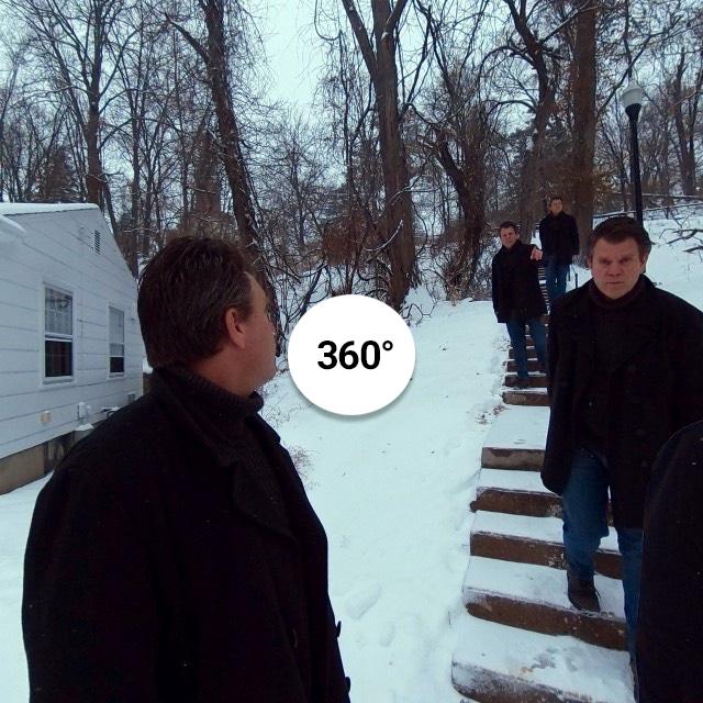 Example multiple self portrait in 360 for assignment 2