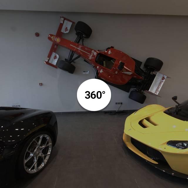 Seven Luxury Car Lounge in Riyadh, Saudi Arabia with cars wort...