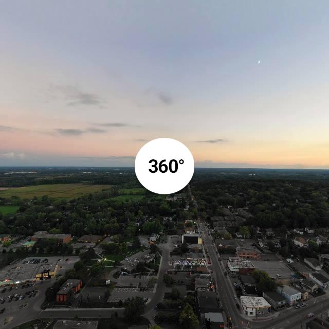 Fonthill at Sunset Fonthill,Ontario Canada DJI Mavic 2 Pro
