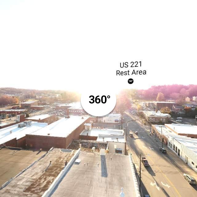 Downtown Marion, NC, USA