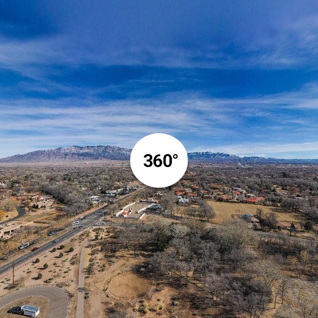 Alameda Open Space (City of Albuquerque, NM). Sandia Mountains...