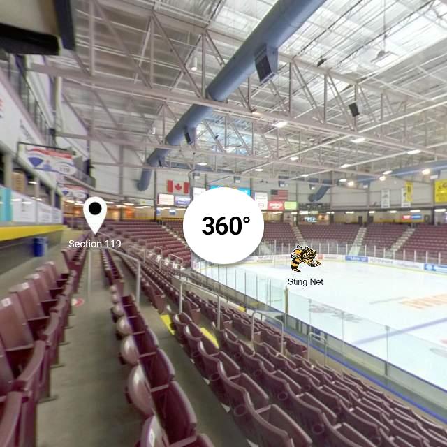 Section 118 Upper Row