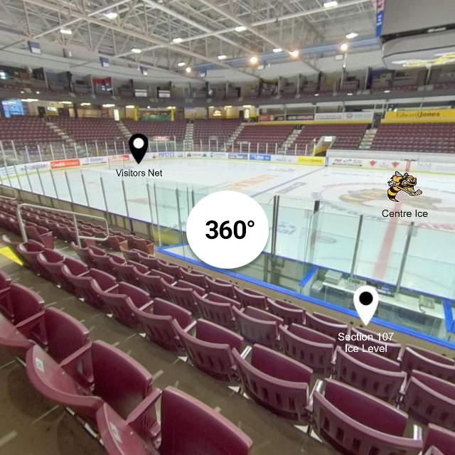 Section 107 Middle Row