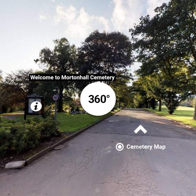 Mortonhall Cemetery Entrance Opening View