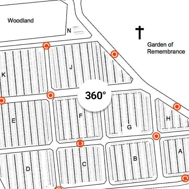 Mortonhall Cemetery Map
