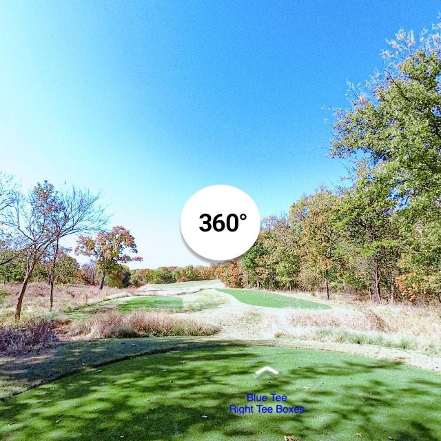 #13 - Right Tee Boxes Blue Tee