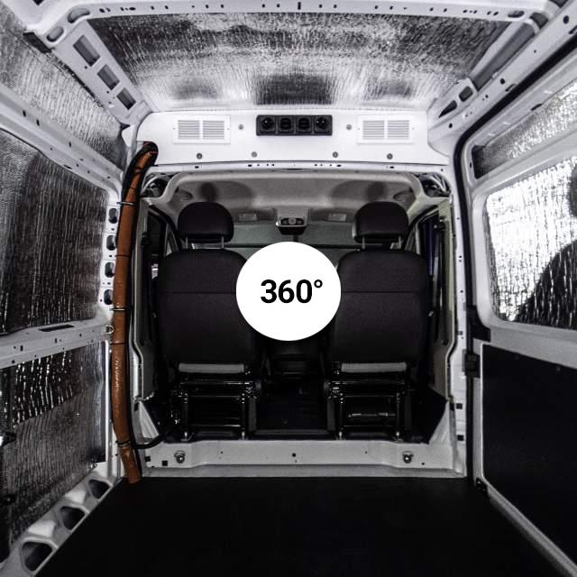 RAM ProMaster insulation kit installed by Cicioni Commercial V...