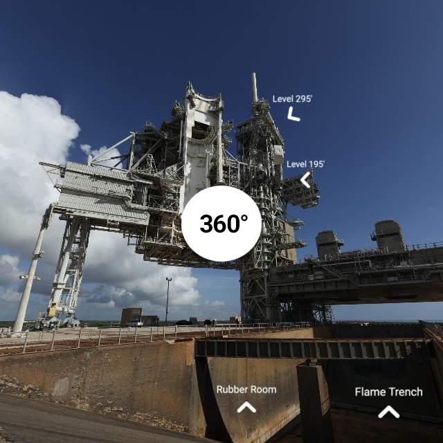 Pad Surface Launchpad 39A Kennedy Space Center The mound-...