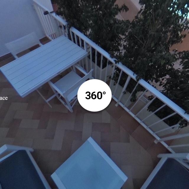 Back Terrace to Pool