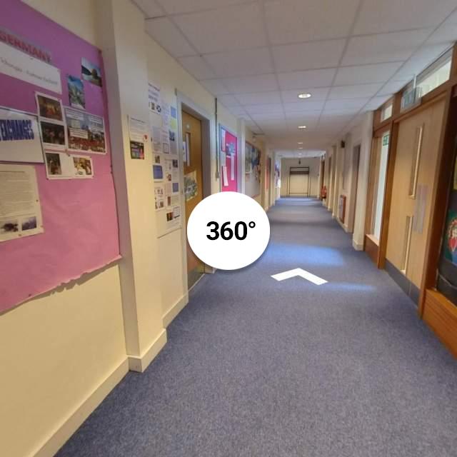First floor corridor. Next to Room 31.