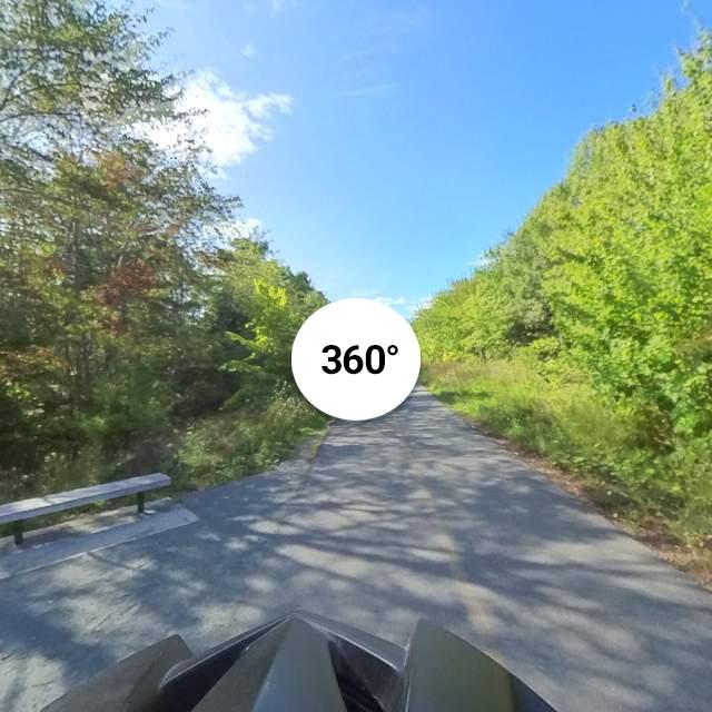 The Chain of Lakes Trail in Halifax, Nova Scotia. Map & detai...