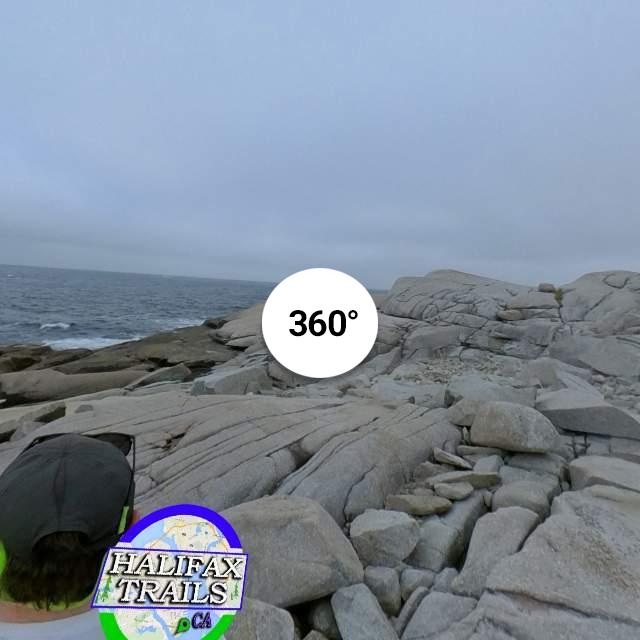 Pennant Point hiking, Crystal Crescent Provincial Park in Hali...