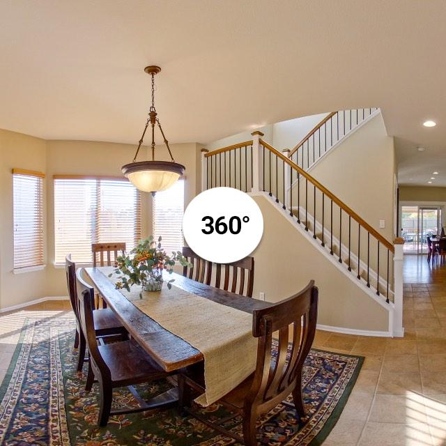 Main level dining room