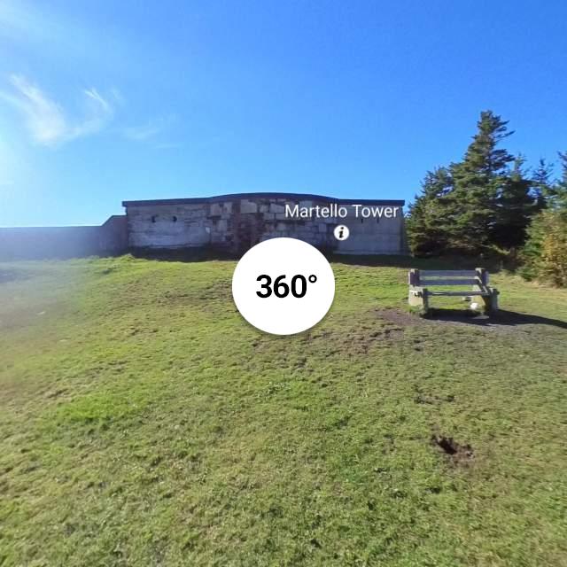 Martellow Tower. York Redoubt National Historic Site in Halif...