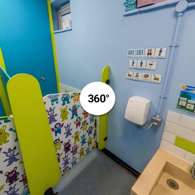 Reception toilet 1