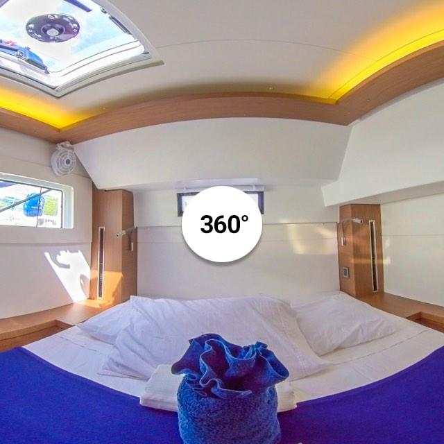 Starboard aft cabin