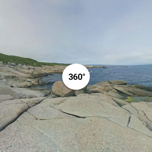 Pennant Point hiking trail, Crystal Crescent Provincial Park i...