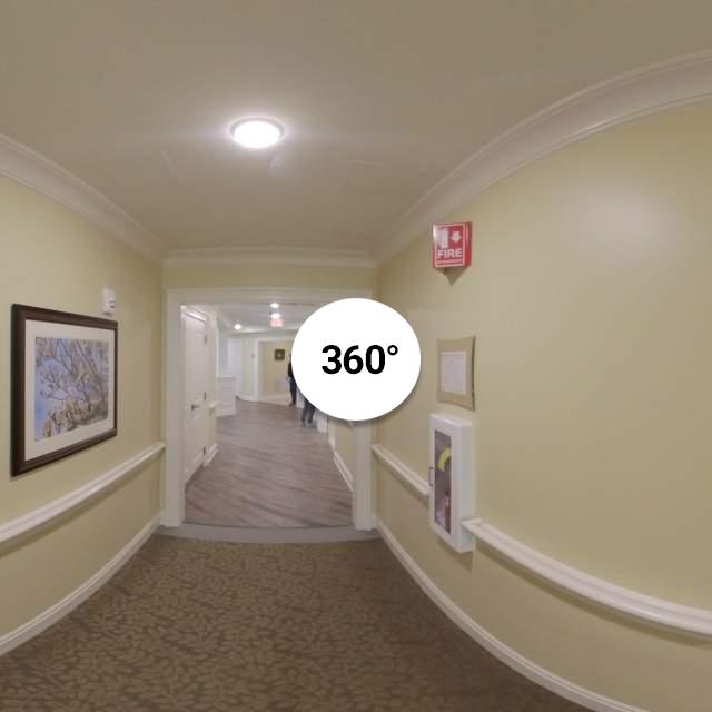 1st floor left wing left hallway middle