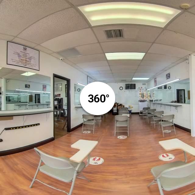 Classroom / Practical Services area