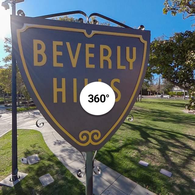 Beverly Hills. The sign entering Beverly Hills, CA. USA. htt...