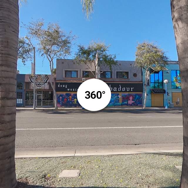 West Hollywood, CA. USA. The famous Troubadour nightspot on...