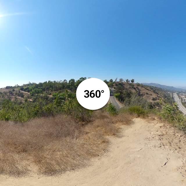 Elysian Park. A view from atop the park. Elysian park_360_0696_a