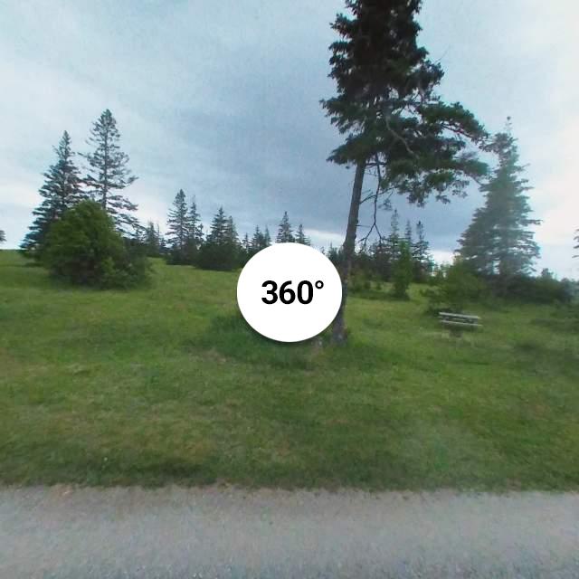 Campsite #44. Blomidon Provincial Park, Nova Scotia. Map & g...