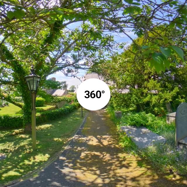 St Cian`s Church... on the Pilgrim route to Bardsey Island, l...