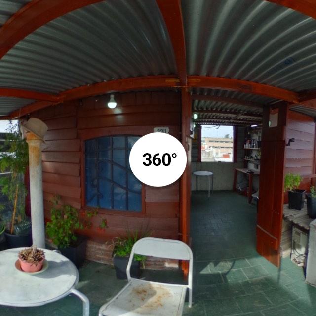 terraza techada