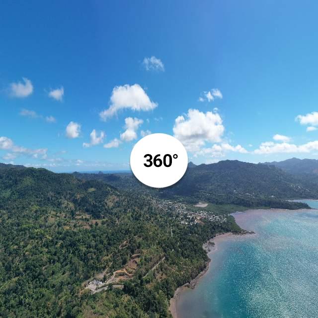 Iloni - Vue sur Hajangoua - Mayotte - DroneGo