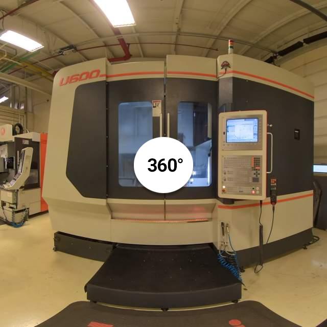 Takumi U600 5-Axis CNC Machine Side View Doors Closed