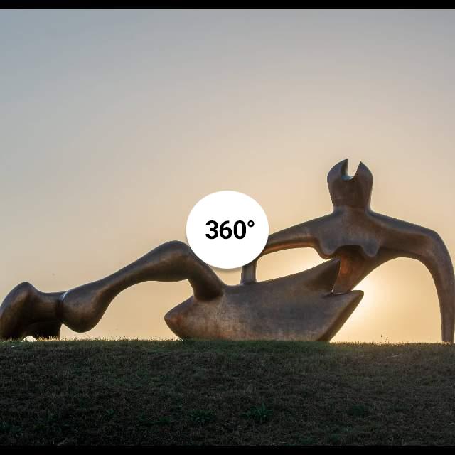 Henry Moore Large Reclining Figure Date 1984