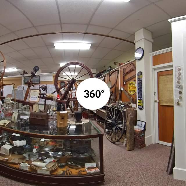 Various museum pieces