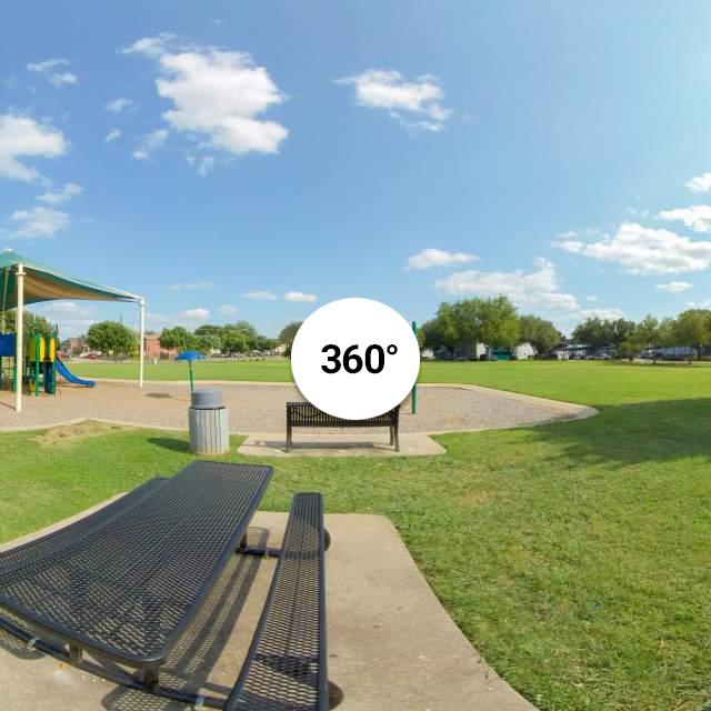 Carl Knox, Jr. Park picnic table and grill