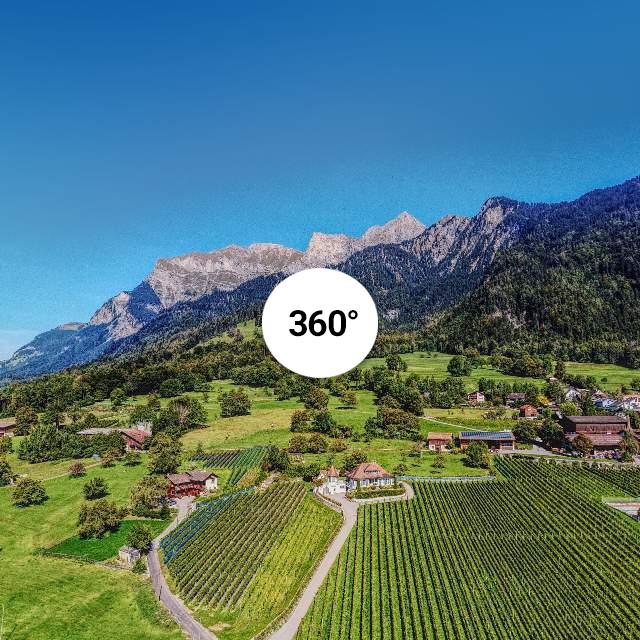 Vineyards of Jenins, Switzerland #Graubünden