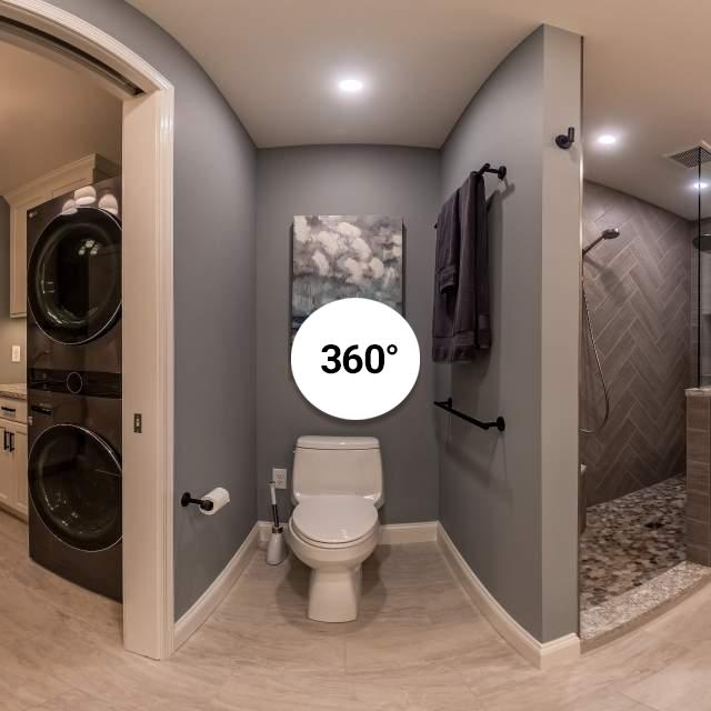 Master Bathroom Sink and Toilet