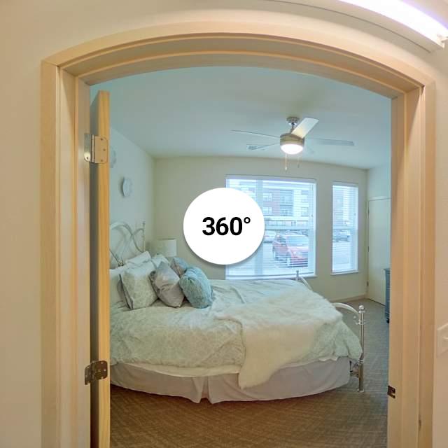 Forte at 84 South - Floor Plan B3 - 1B-1BA - Bedroom Closet