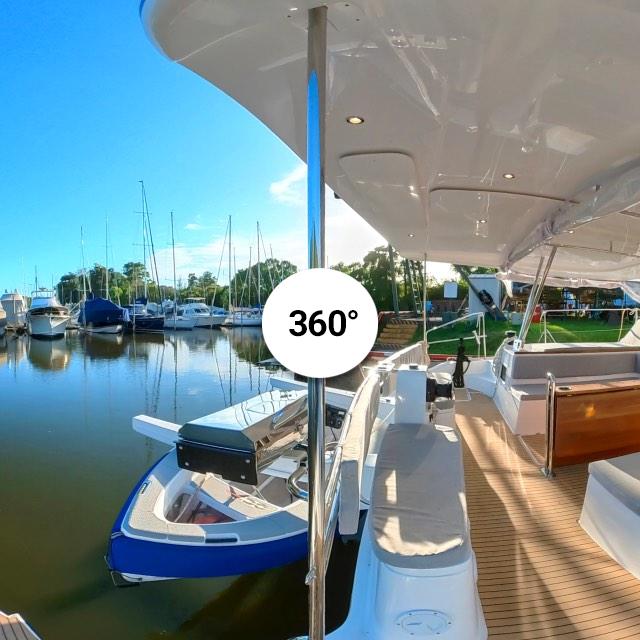 Starboard aft light logo